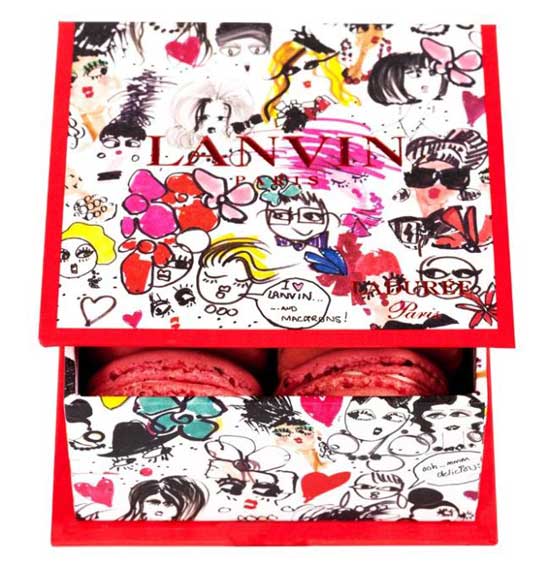 Lanvin Loves Ladurée, la special box dedicata ai macaron più fashion ...