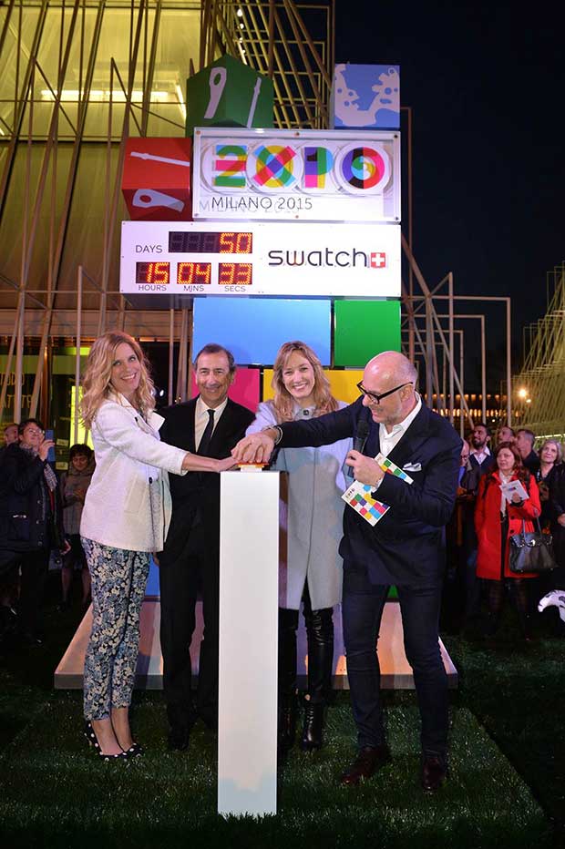 Swatch è Official Watch & Timekeeper di Expo Milano 2015